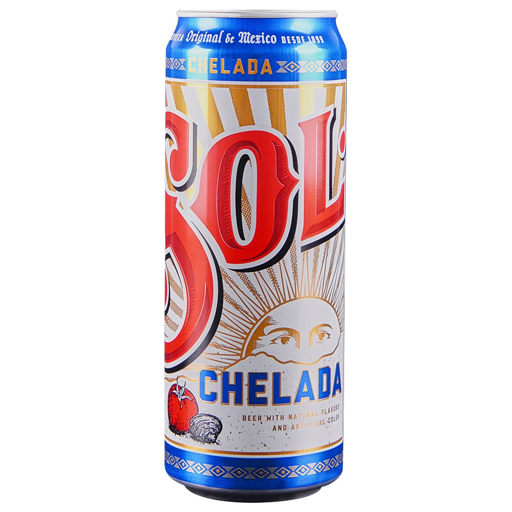Sol Chelada Beer Can – Mann Liquor